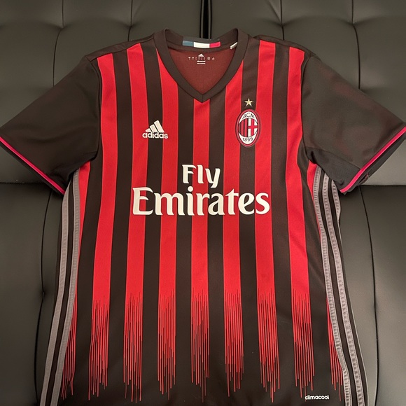 adidas | Shirts | Ac Milan Adidas Jersey | Poshmark